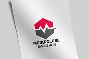 Modern Cube Letter M Logo, a Branding & Logo Template by Design_Planet
