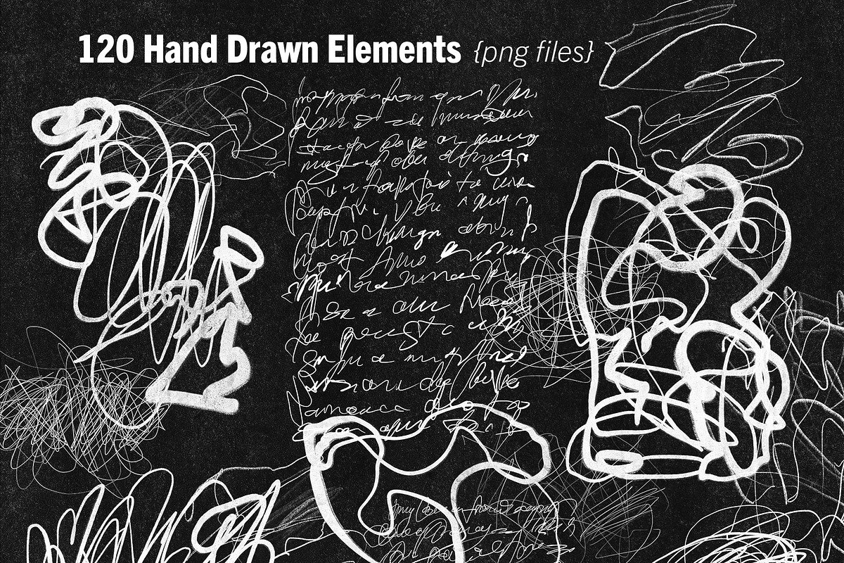 Y2K Scribble & Grunge Pencil Textures