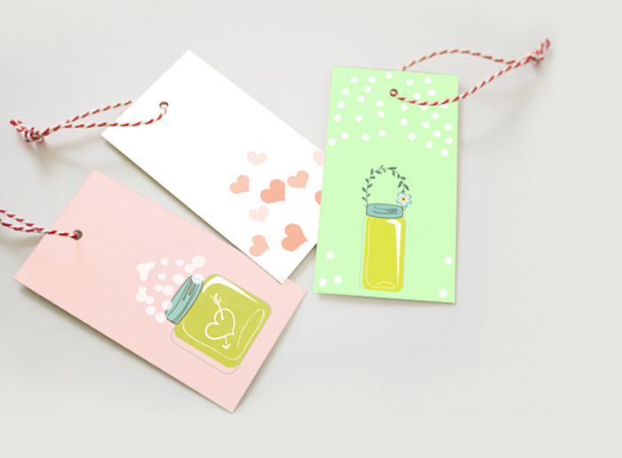 Printable Tags, an Illustration by MeeraGo
