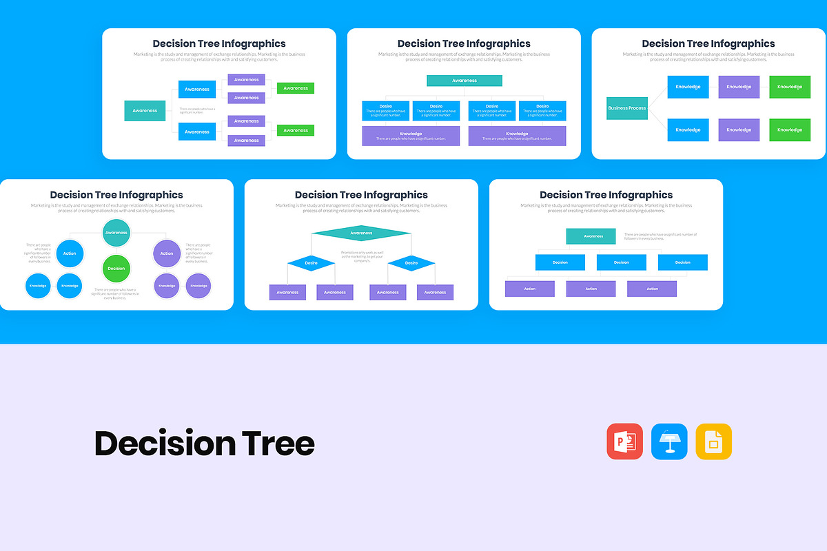 Decision Tree Infographics, a Presentation Template by slidequest