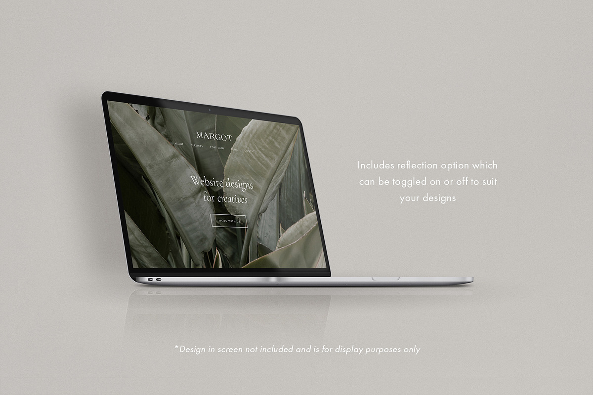 MacBook Mockup Scene Creator, a Mac Mockup by Moyo Studio
