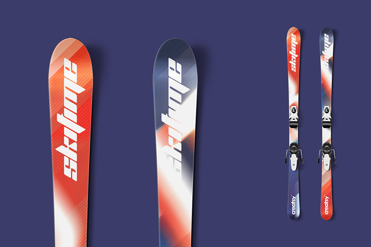 Ski Mockup, a Product Mockup by Creatsy