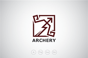 Archery Square Logo Tempalte, a Branding & Logo Template by Heavtryq ...