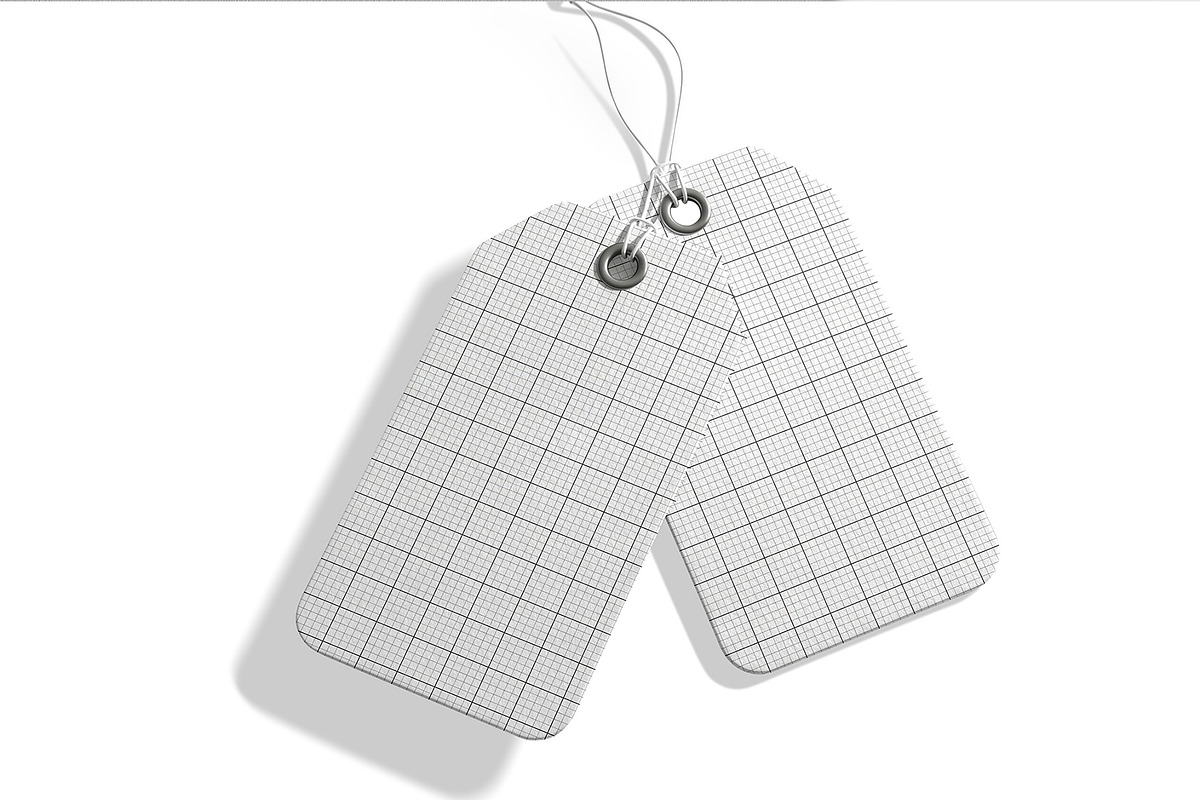Label Tag Mockup Set
