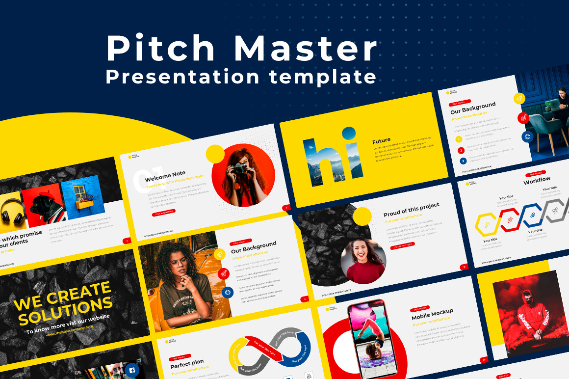 Pitch Master | Powerpoint Template, a Presentation Template by Zacomic ...