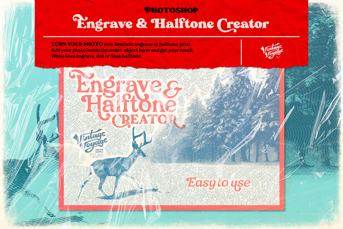 Photoshop Creator's Bundle • 7 in 1, an Action Add-On by Vintage Voyage ...