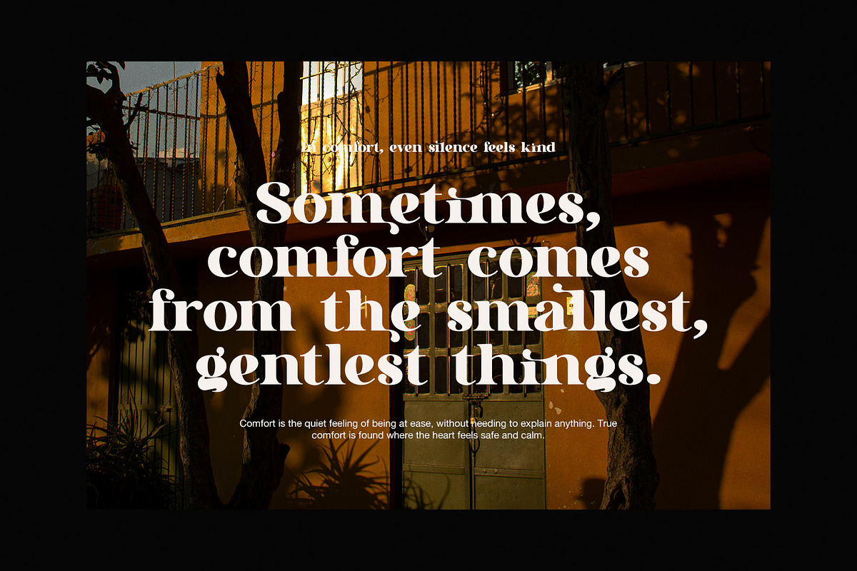 Stars Walk Serif Font By Perfectype