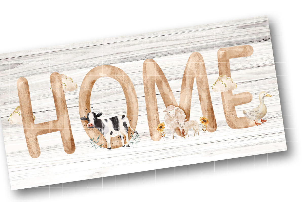 Farm alphabet clipart, an Animal Illustration by TheHappyGiftArt