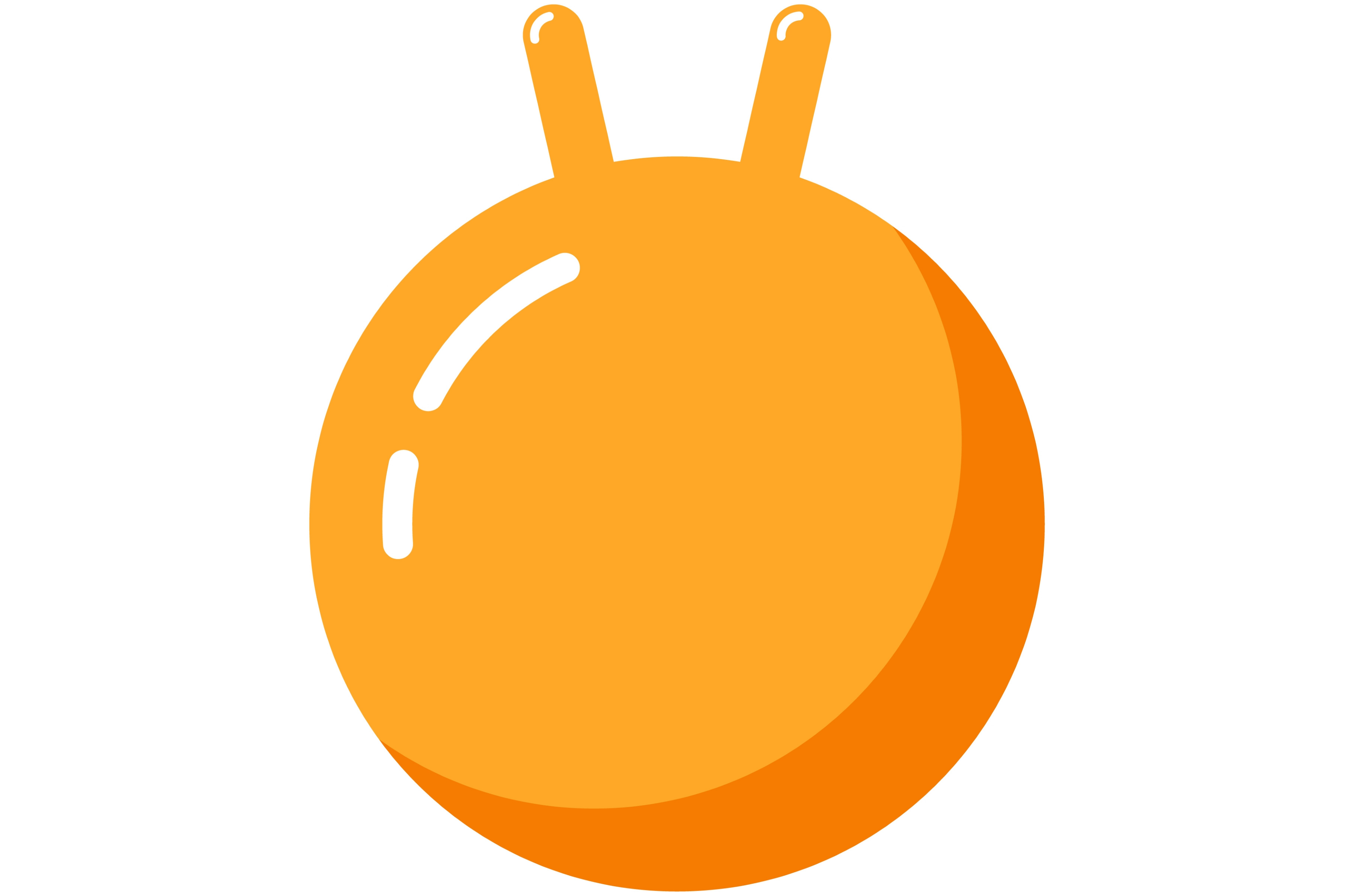 Ball for fitness training cartoon, an Object Graphic by Sky Pics Studio ...