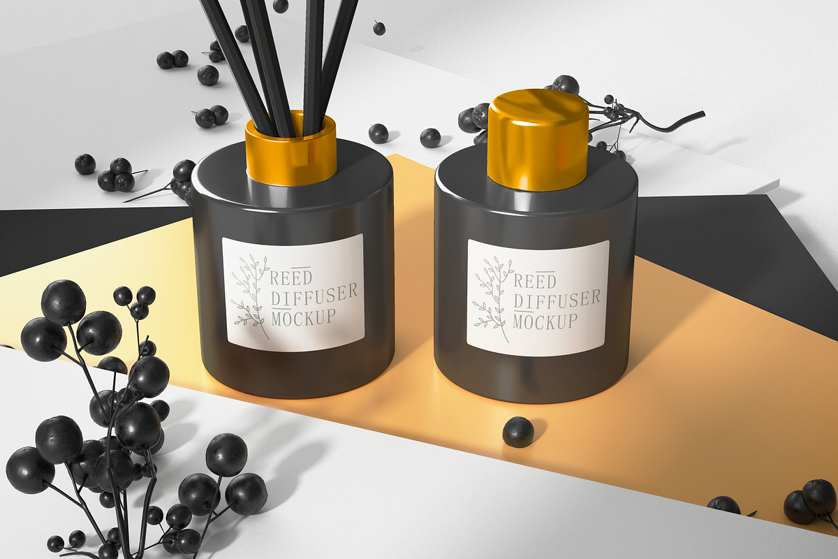 Reed Diffuser Mockup