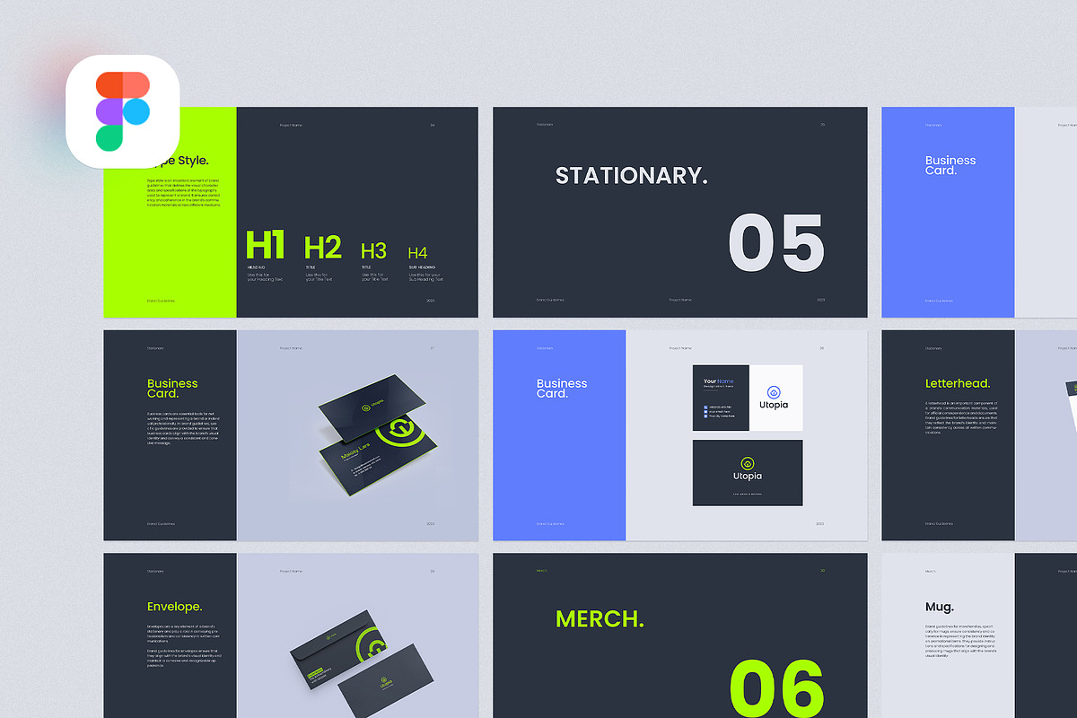 Brand Guidelines Figma template