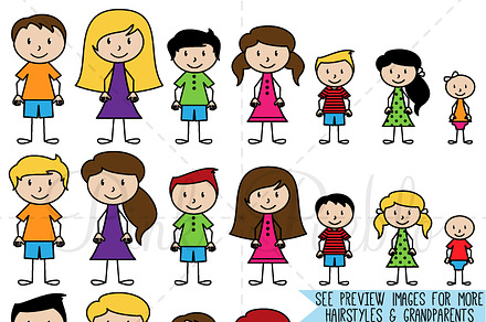 Superhero Stick Figures, a Person Illustration by PinkPueblo