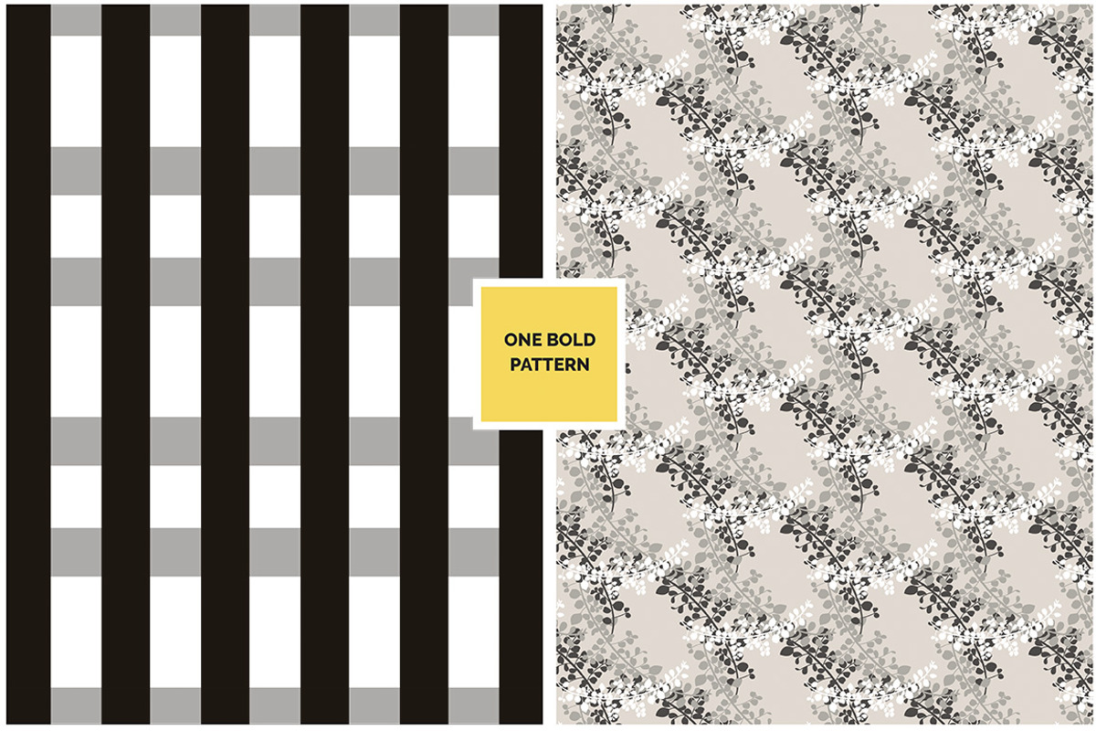Pattern Combinations, a Pattern Graphic by Youandigraphics