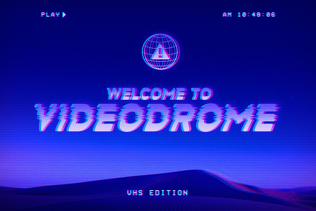 No Signal Font, a Font by Darumo Shop