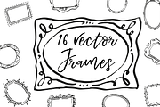 16 Vector Frames, an Object Graphic by Nenuros