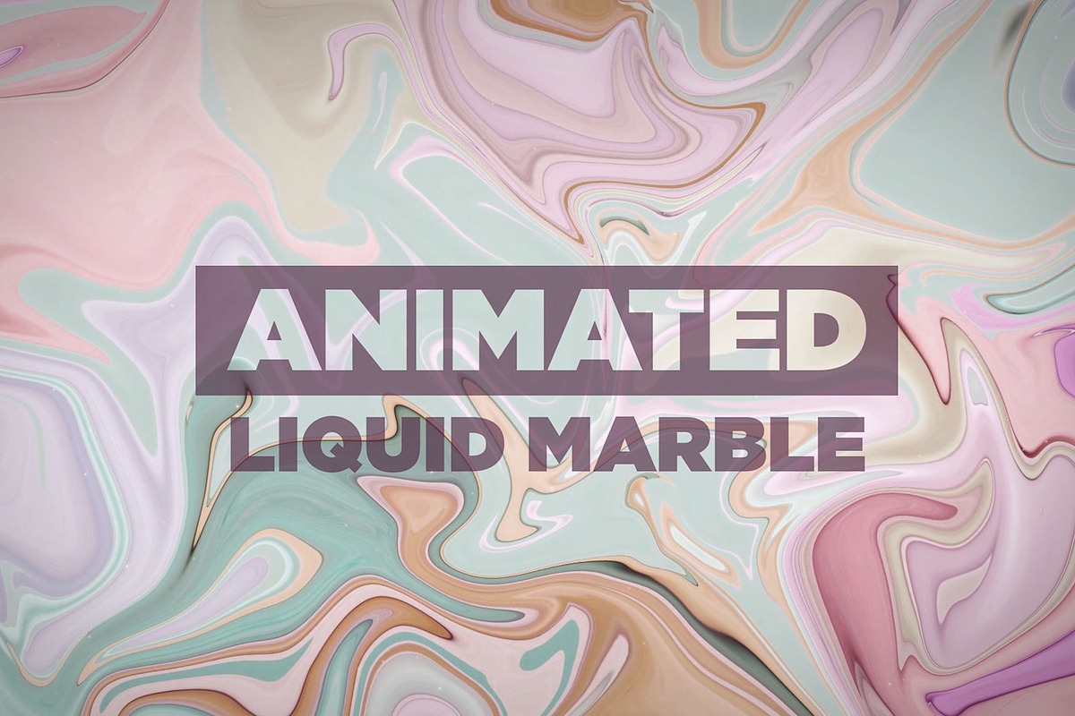 Animated Liquid Marble Backgrounds, a Background Graphic by DesignSomething
