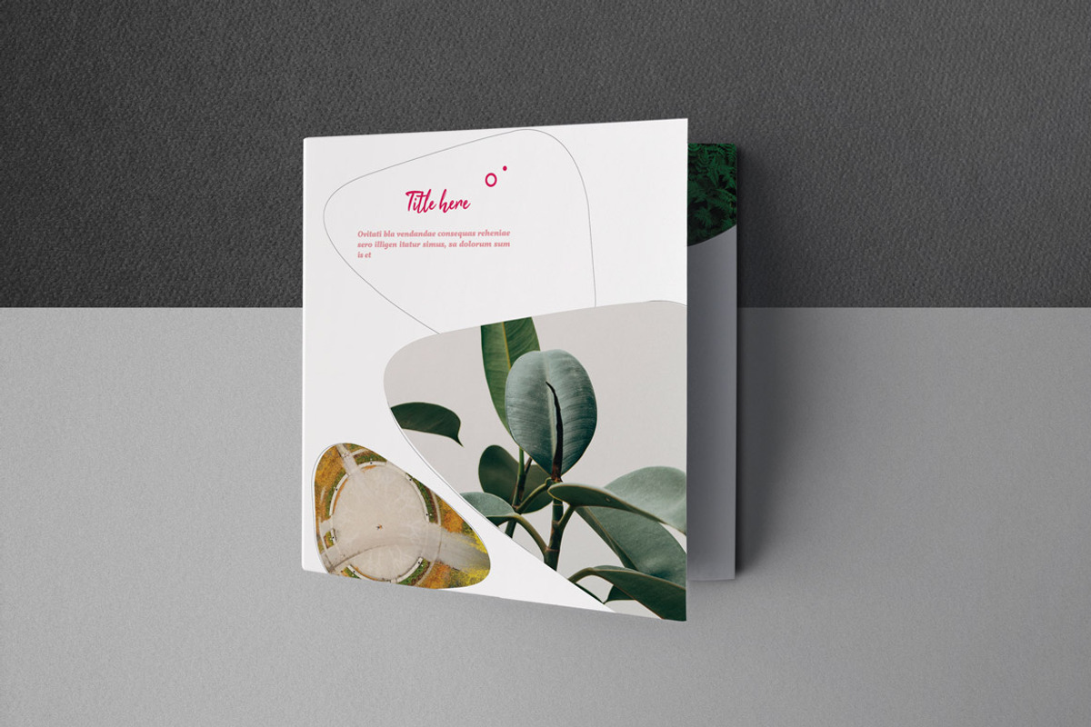 Clean Square Brochure, a Brochure Template by Kahuna Design