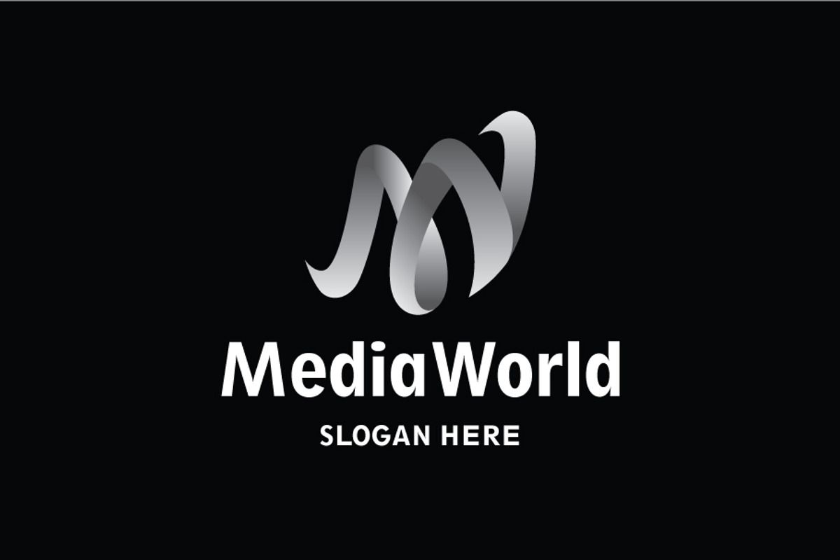 Media World Logo, a Branding & Logo Template by MotionMount