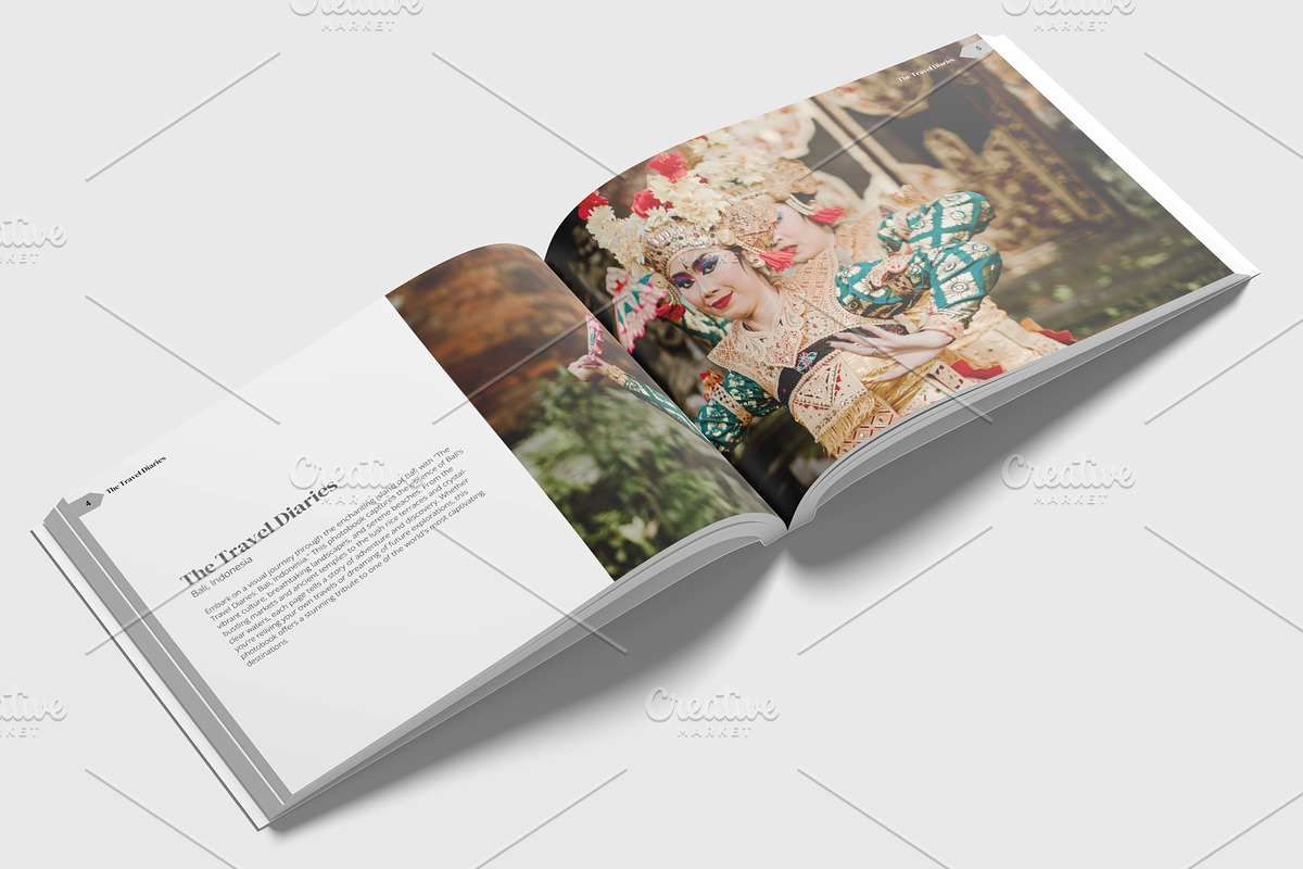 Canva Photobook A4 Size Template