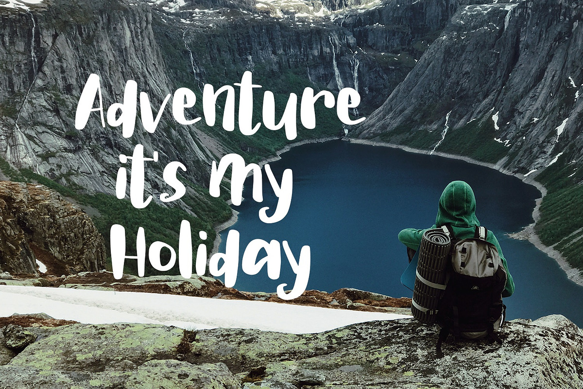 Hello Vibes - The Handbrushed Font, a Font by Graphicfresh | Creative ...