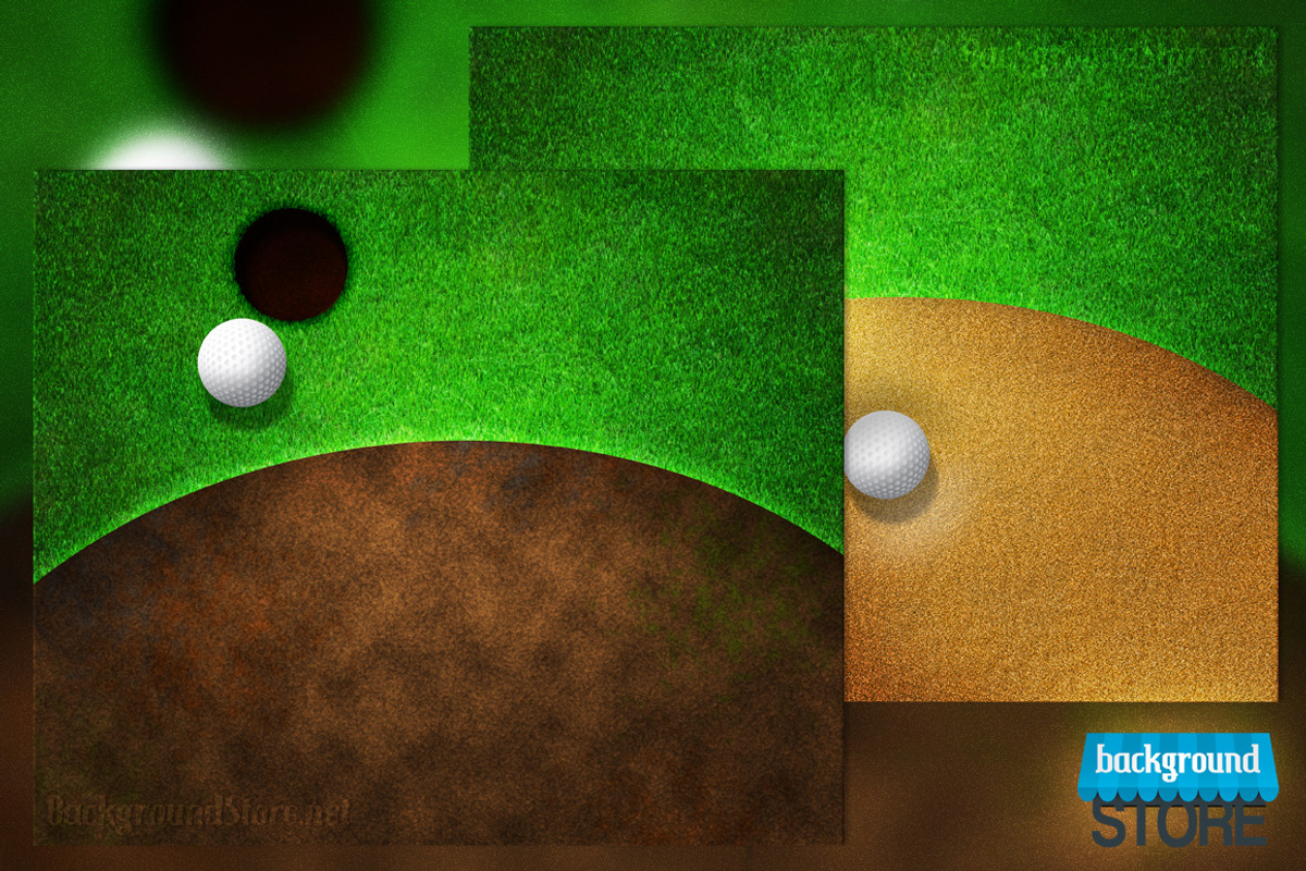 Golf Backgrounds, a Texture Graphic by Backgrounds Store