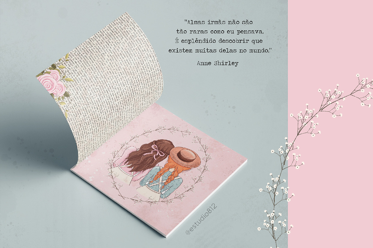 Anne Vintage set, an Illustration by Estudio 812