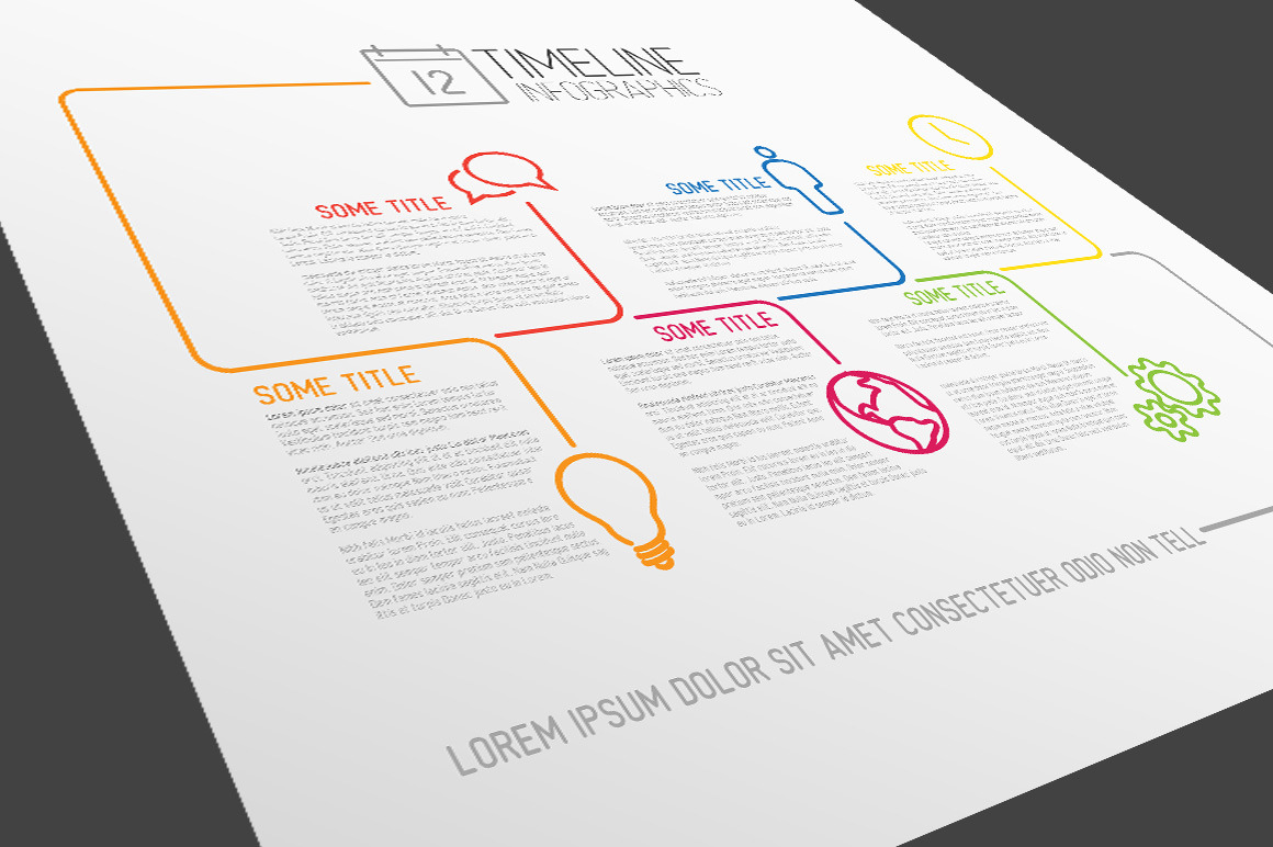 Timeline Vector Template, a Presentation Template by Orson