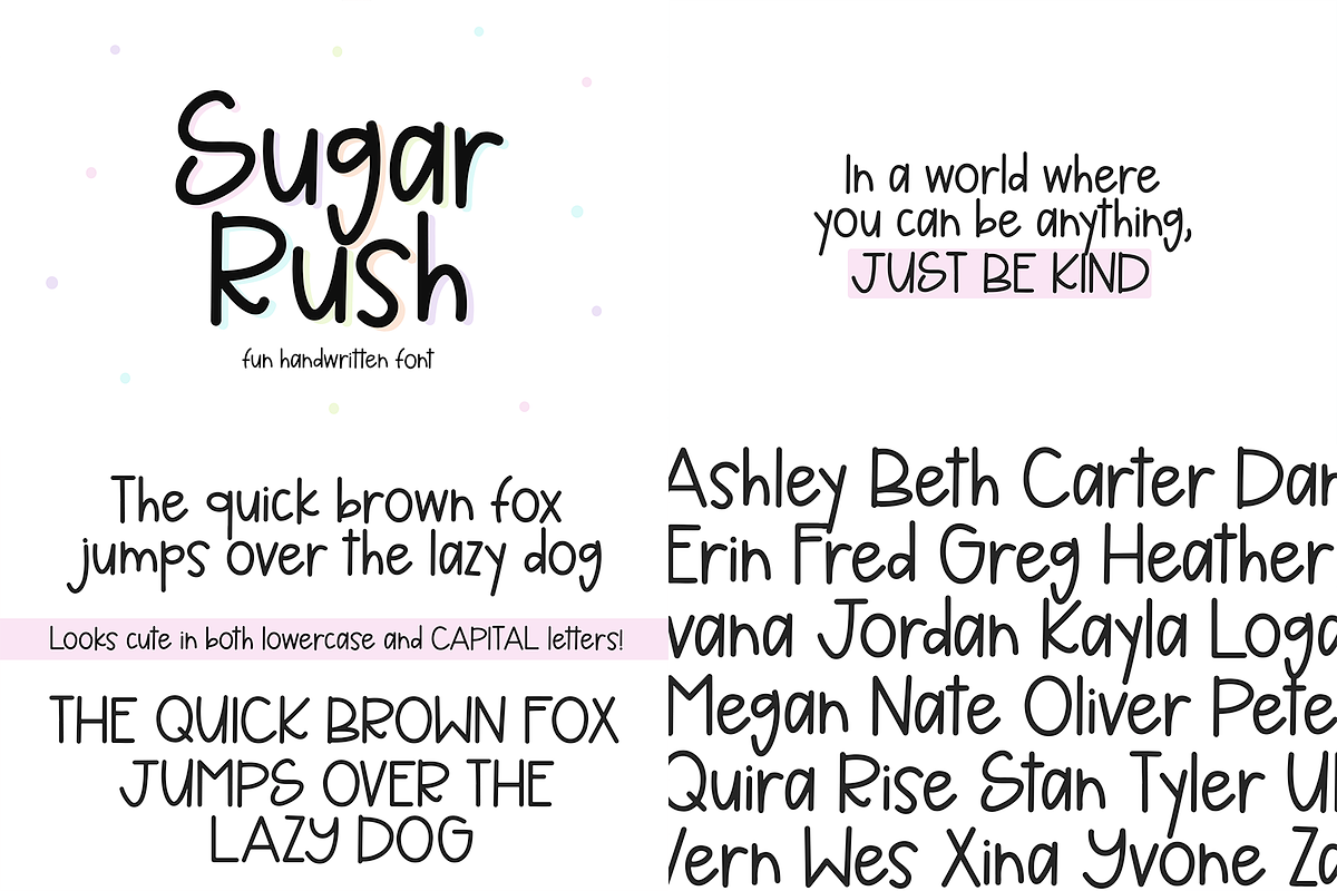 The Cute Handwriting Font Bundle, a Handwritten Font by KA Designs