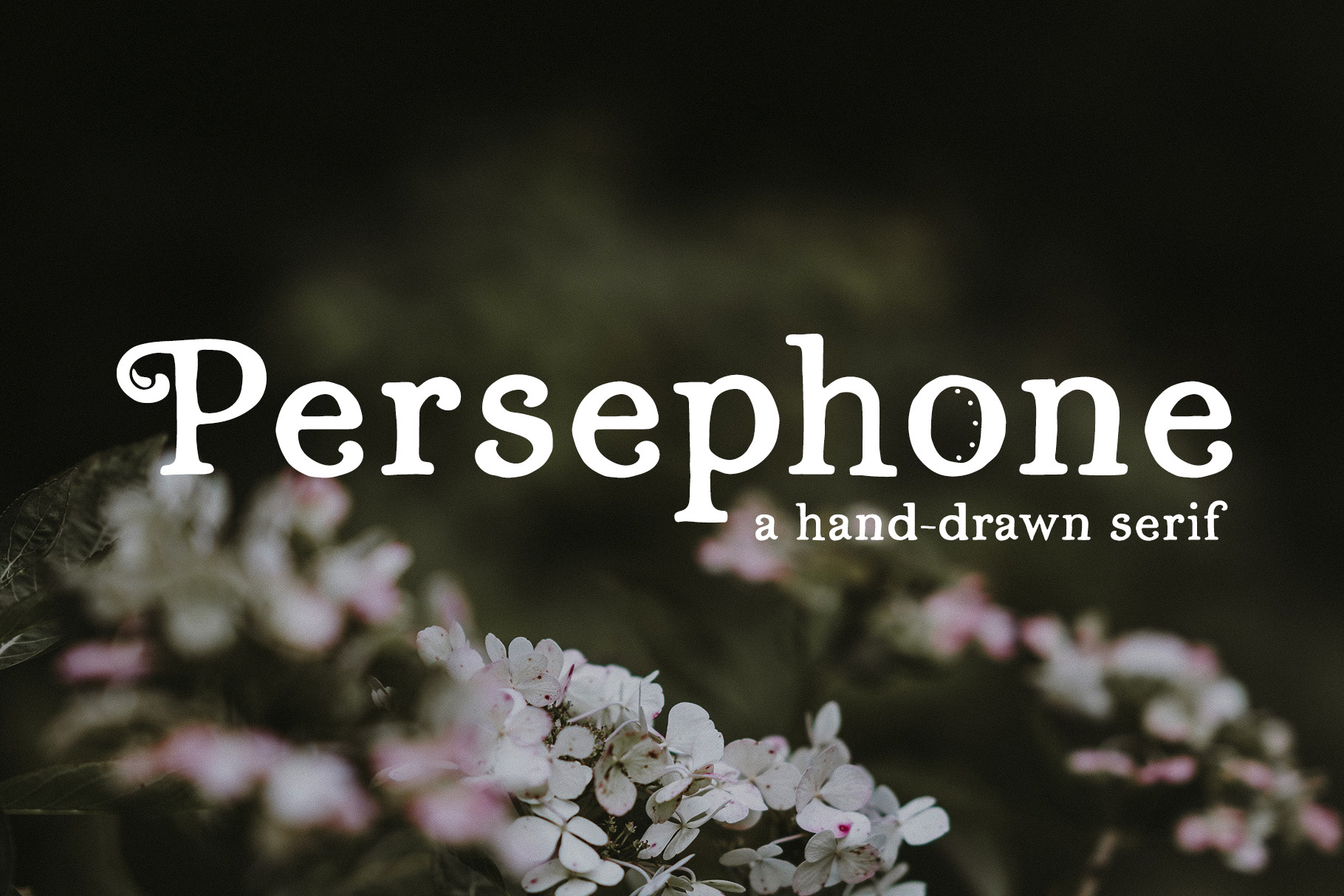 Persephone // A Hand-Drawn Serif, a Serif Font by Megs Lang