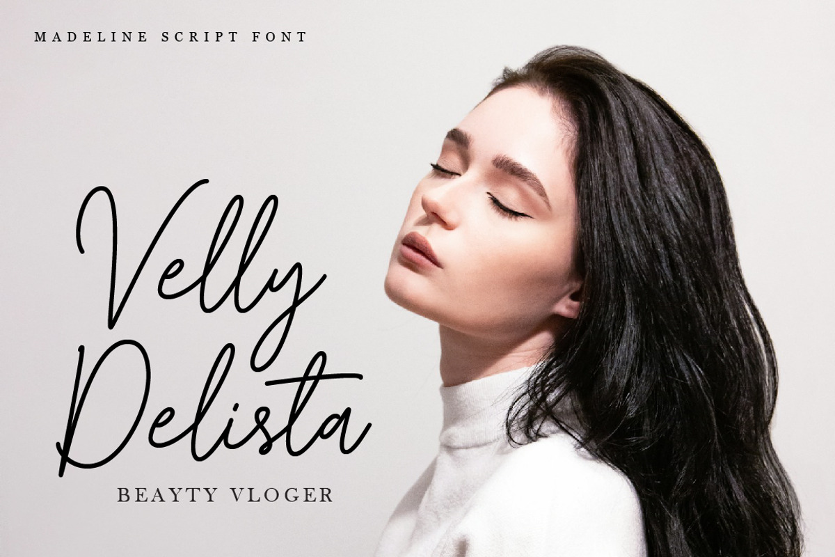 Madeline - Script Font with Swash