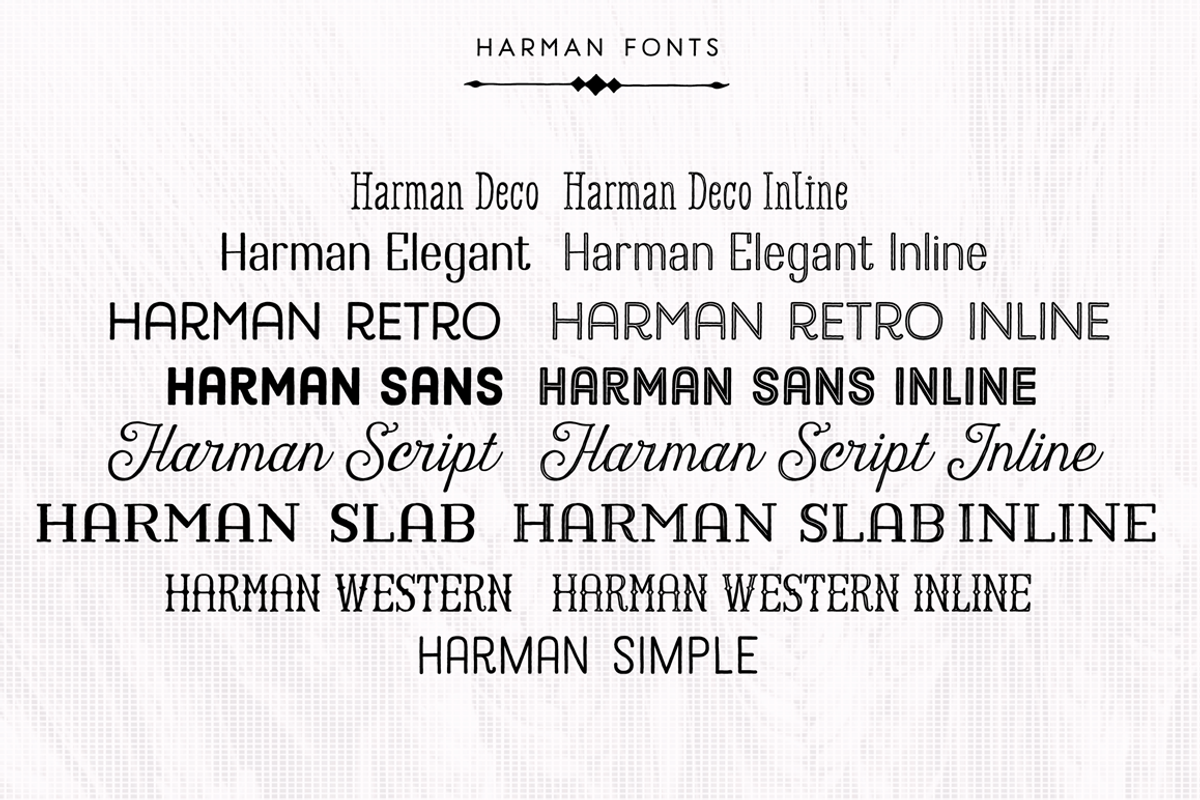 Harman, a Sans Serif Font by Ahmet Altun