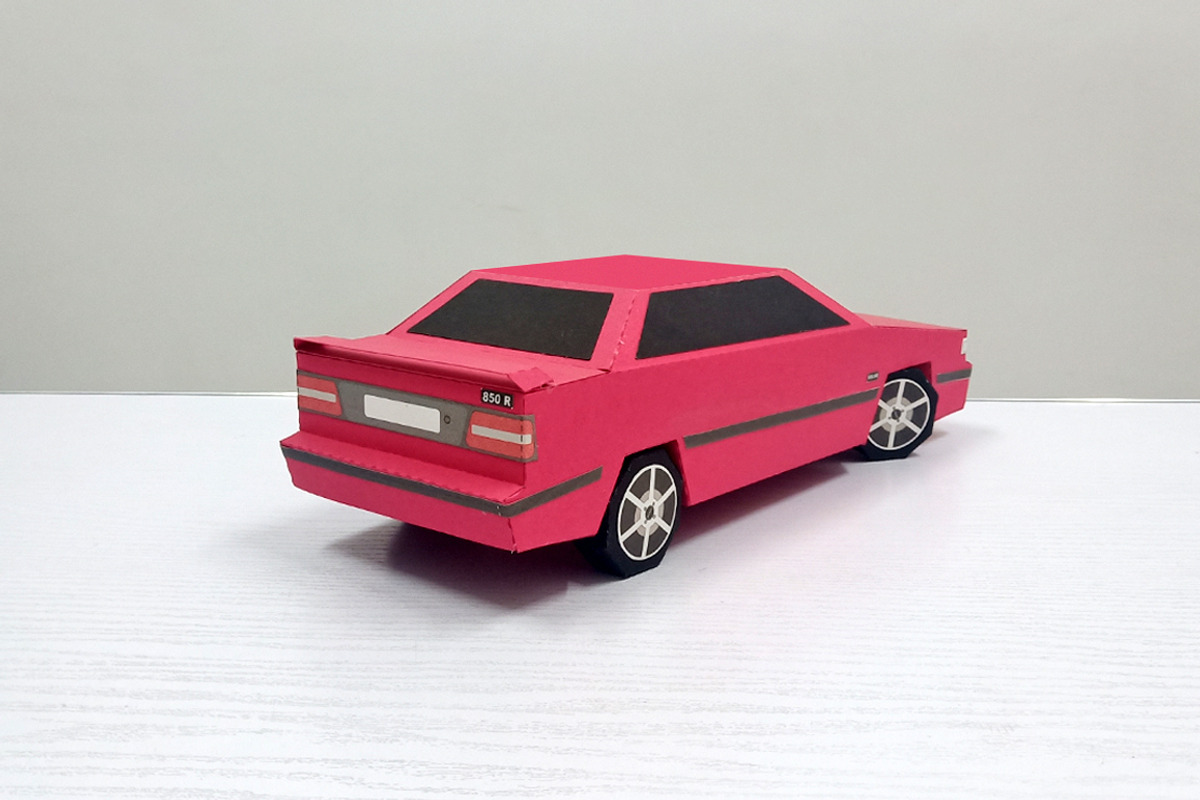 DIY Volvo Car - 3d papercraft, a Templates & Theme by PAPER amaze