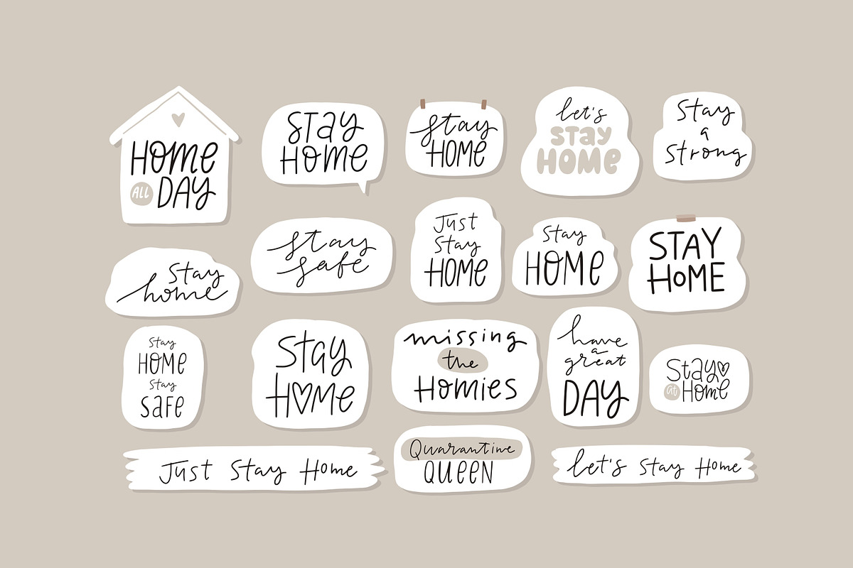 Stay at Home, read books, relax, an Education Illustration by Barkova ...