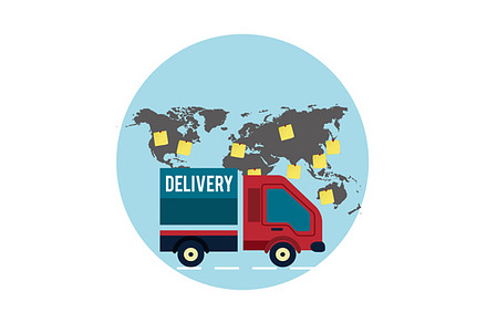 Concept of Delivery goods, a Graphic by robuart