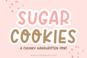 Sugar Cookies - Cute Handwritten Font