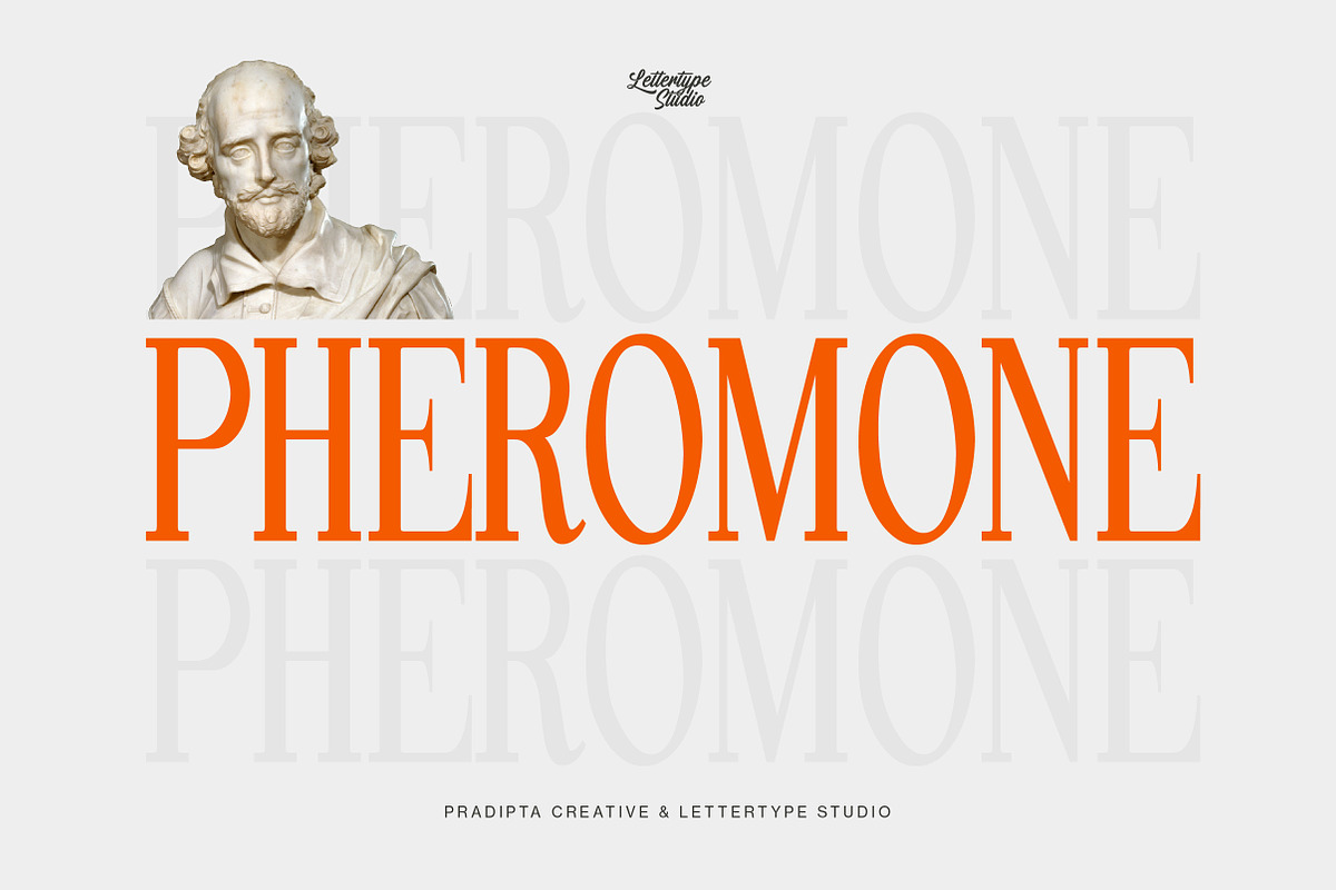 Pheromone | Modern Classic Serif, a Serif Font by Lettertype Studio
