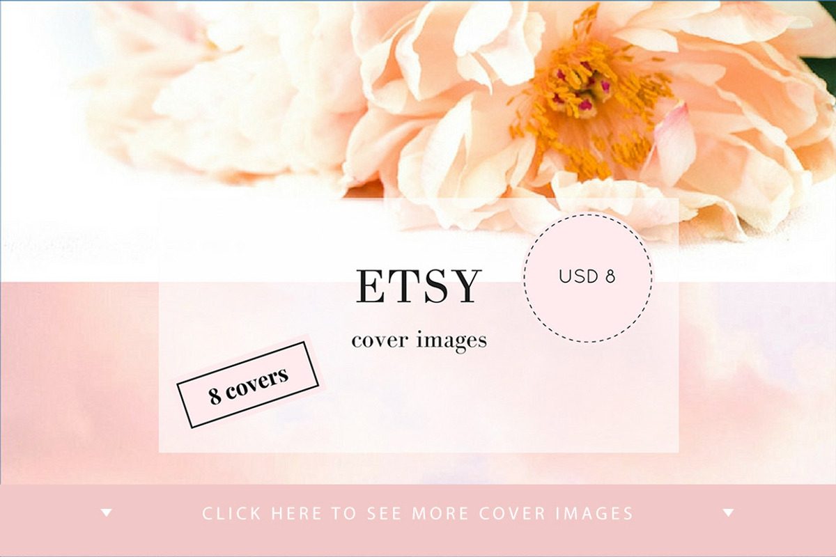 ETSY cover images and banners, a Graphic by Nellaino