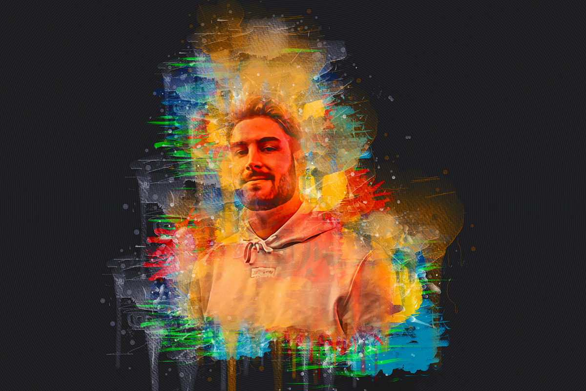 Pro Watercolor Photoshop Action, an Action Add-On by Studio Retouch