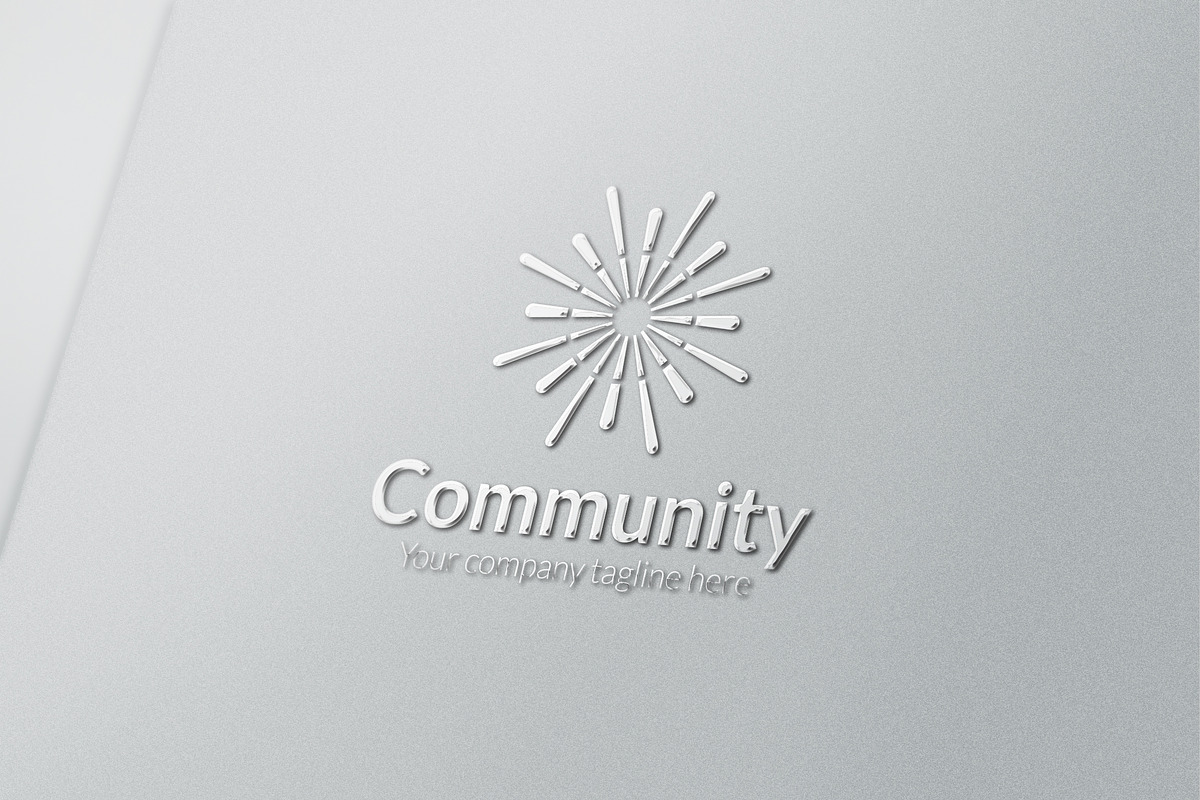 Community Logo, a Branding & Logo Template by XpertgraphicD
