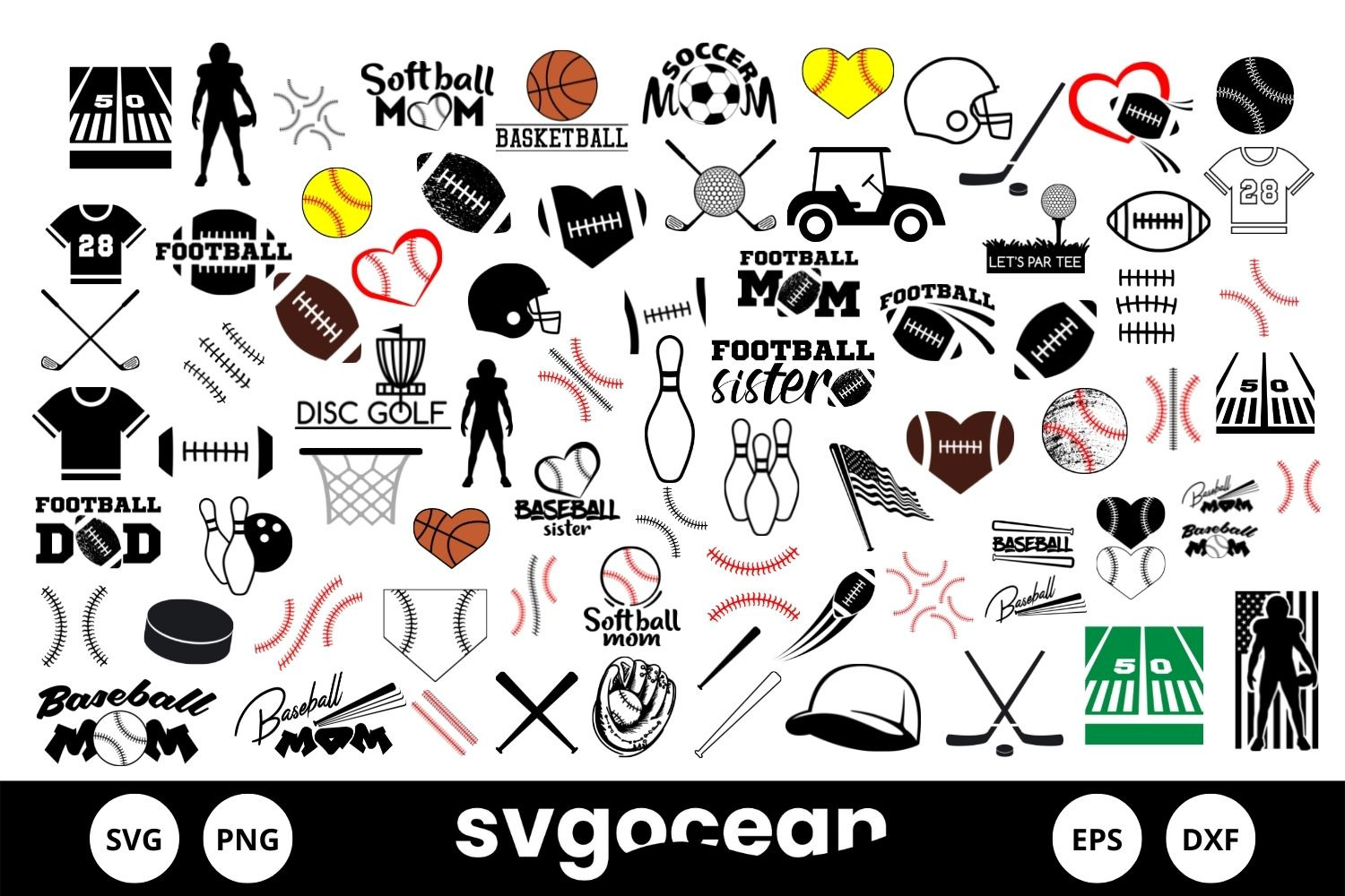 Sports SVG Bundle, a Sport Illustration by svgocean