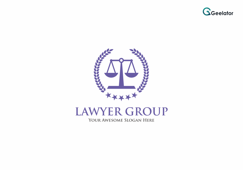 Lawyer Group Logo Template, a Branding & Logo Template by Geelator Studio