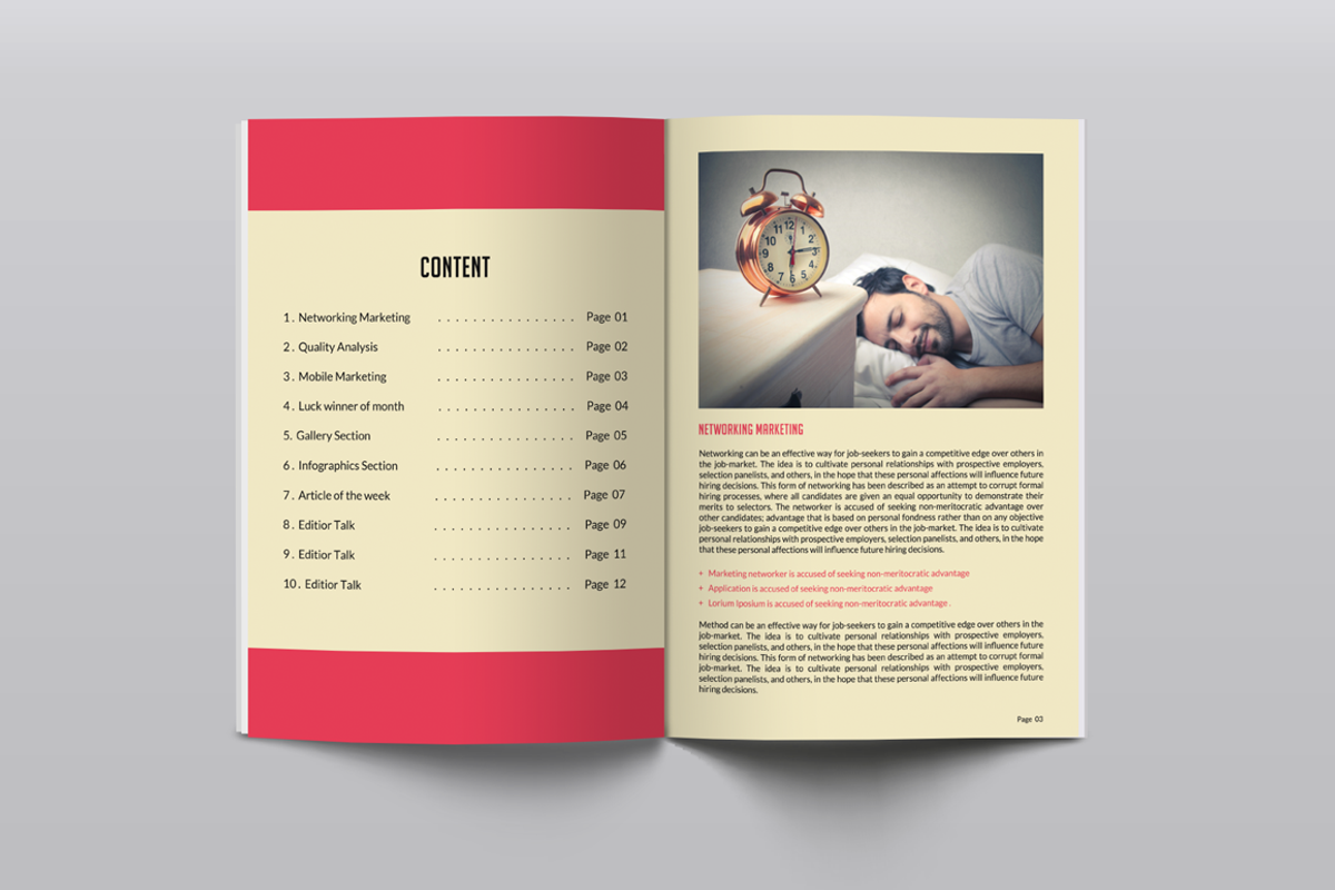 Retro Newsletter, a Magazine Template by Jaisivakumar