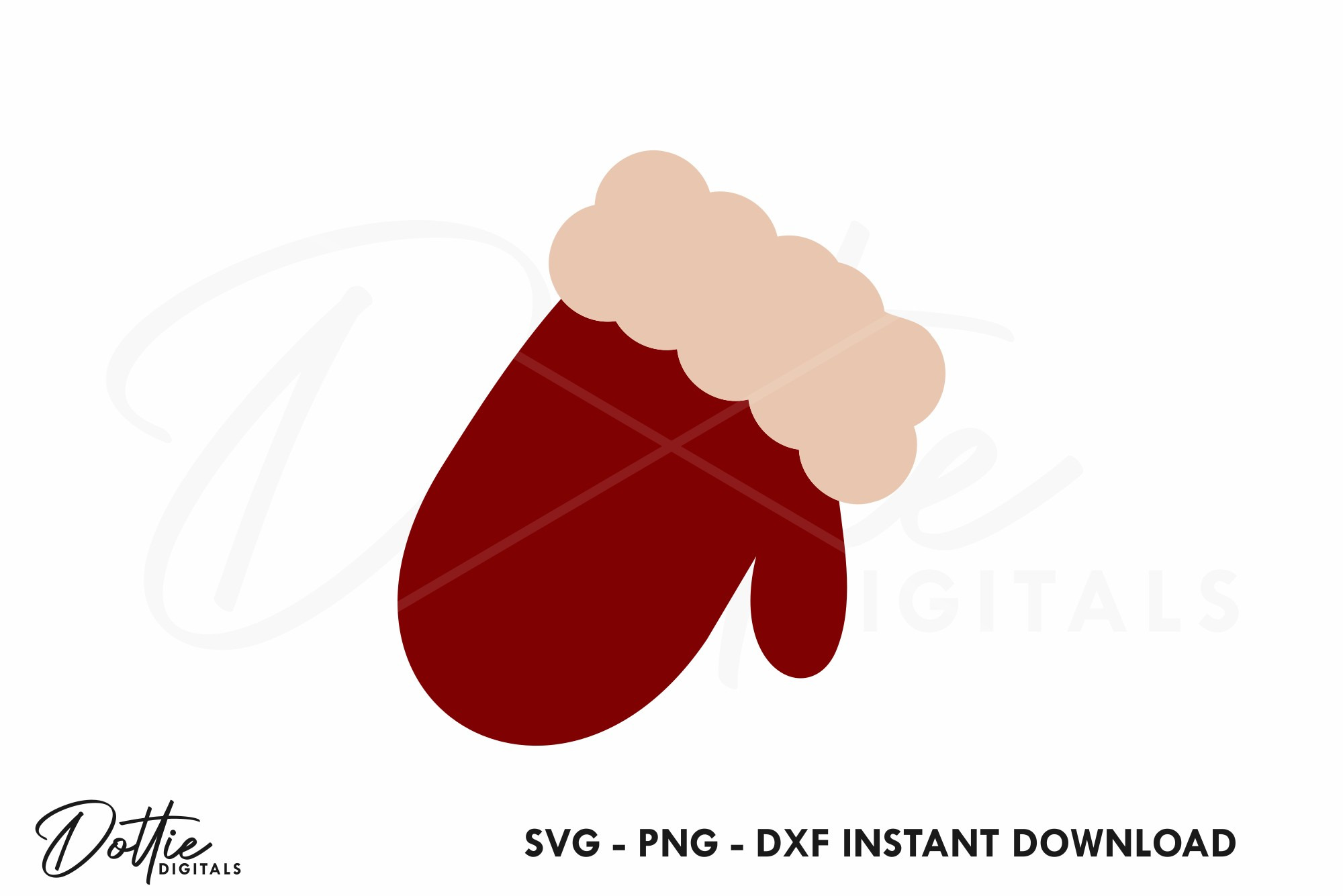 Mitten SVG PNG DXF | Graphic Objects ~ Creative Market