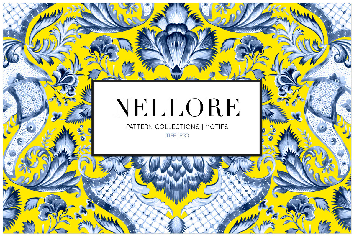 Nellore, Patterns Collection set!, a Pattern Graphic by TSTUDIO