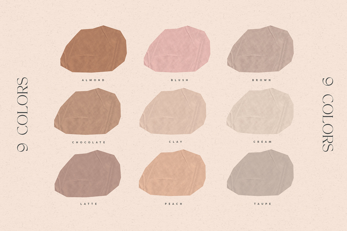 Paper Shapes in Neutral Colors