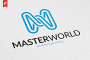 Master World Logo, a Branding & Logo Template by ft.studio