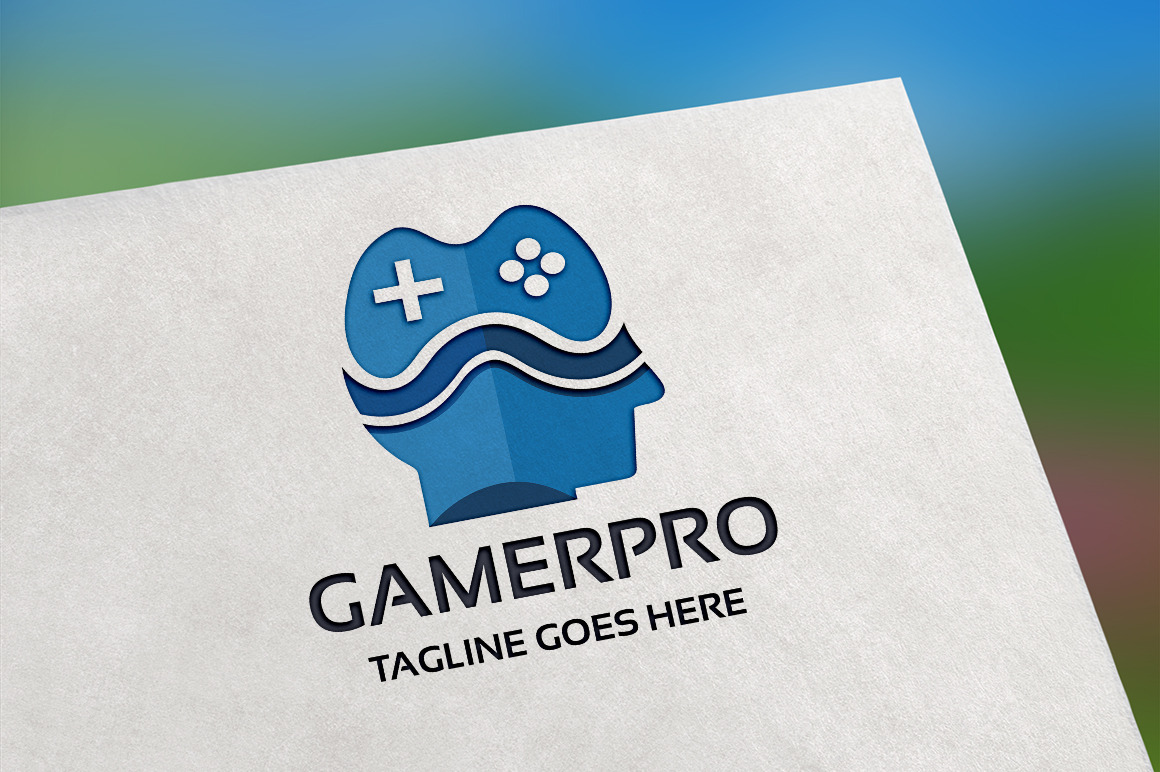 Gamer Pro Logo, a Branding & Logo Template by Design_Planet