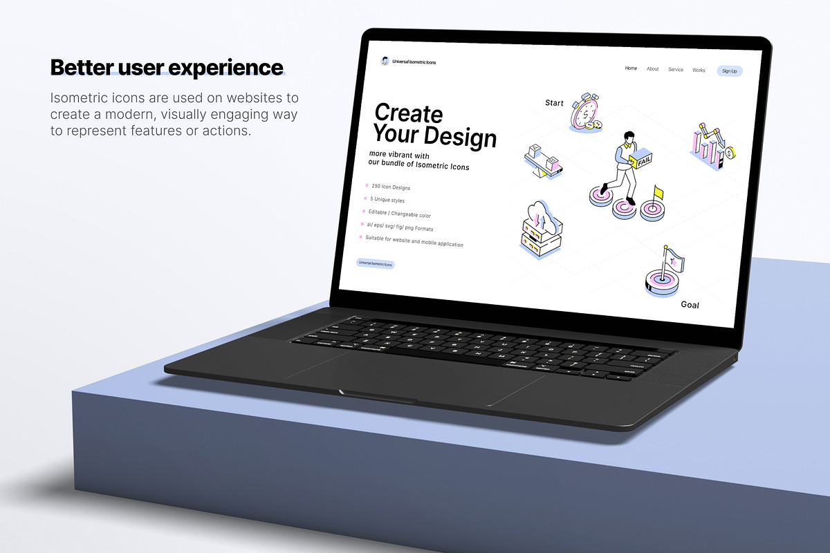 Universal Isometric Icons