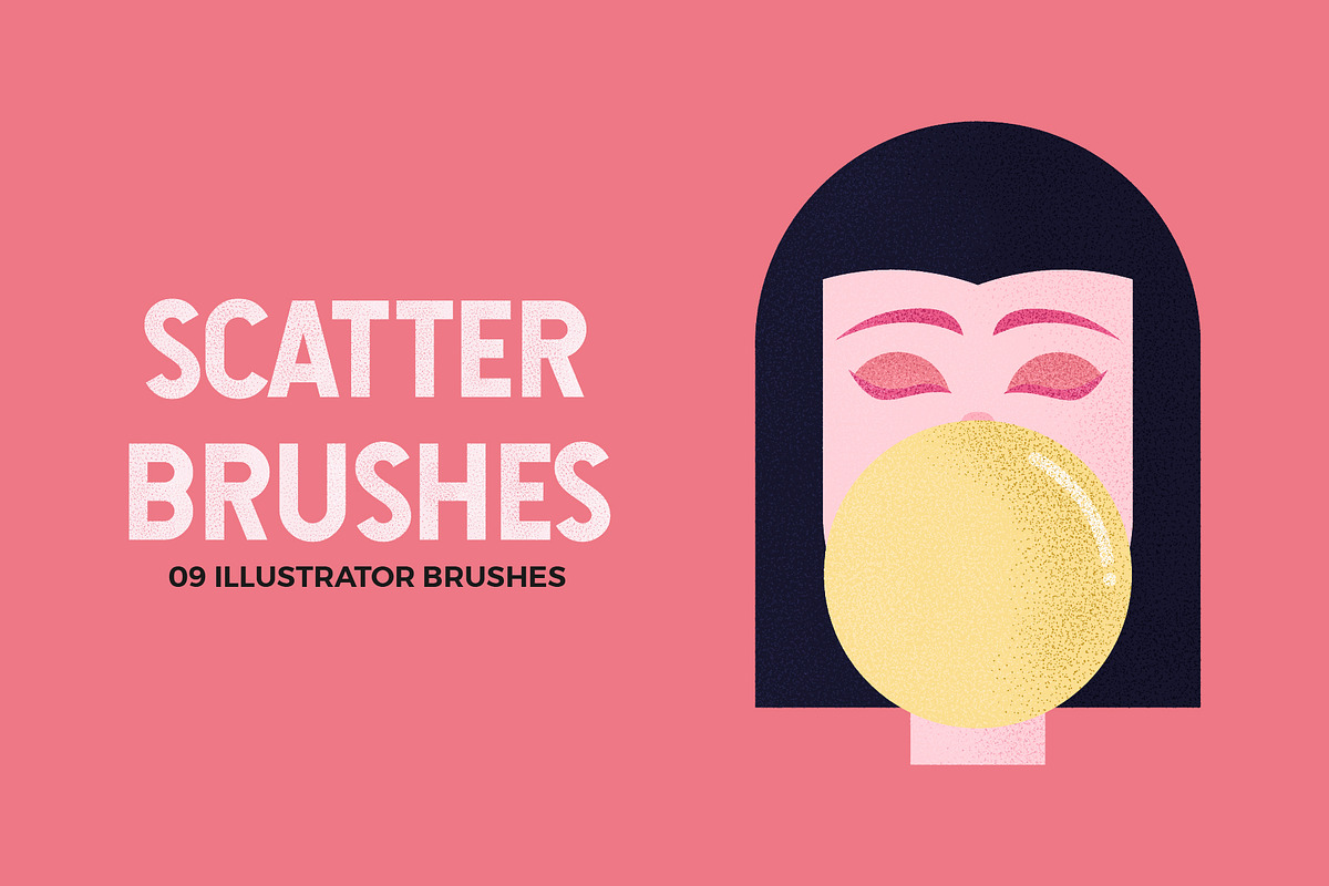 Scatter Brushes for Illustrator, a Brush Add-On by Abstracto-Create