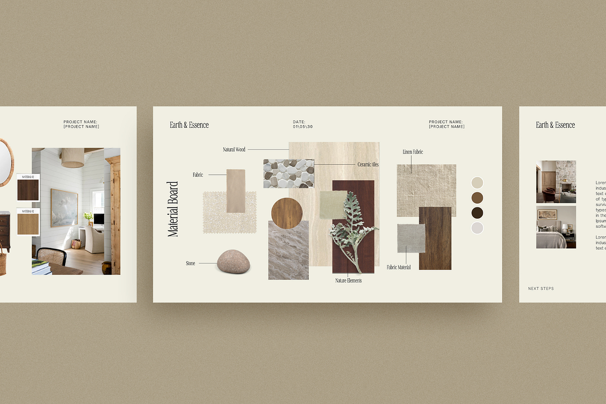 Interior Design Presentation Canva | Amare Creative